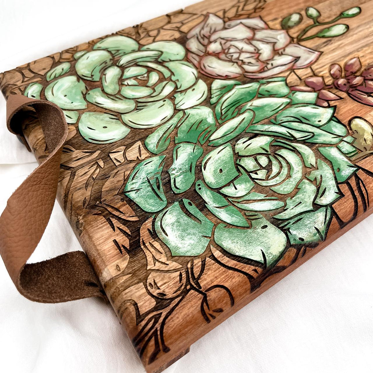 Houtbord | Vetplant – Skoonsus SS