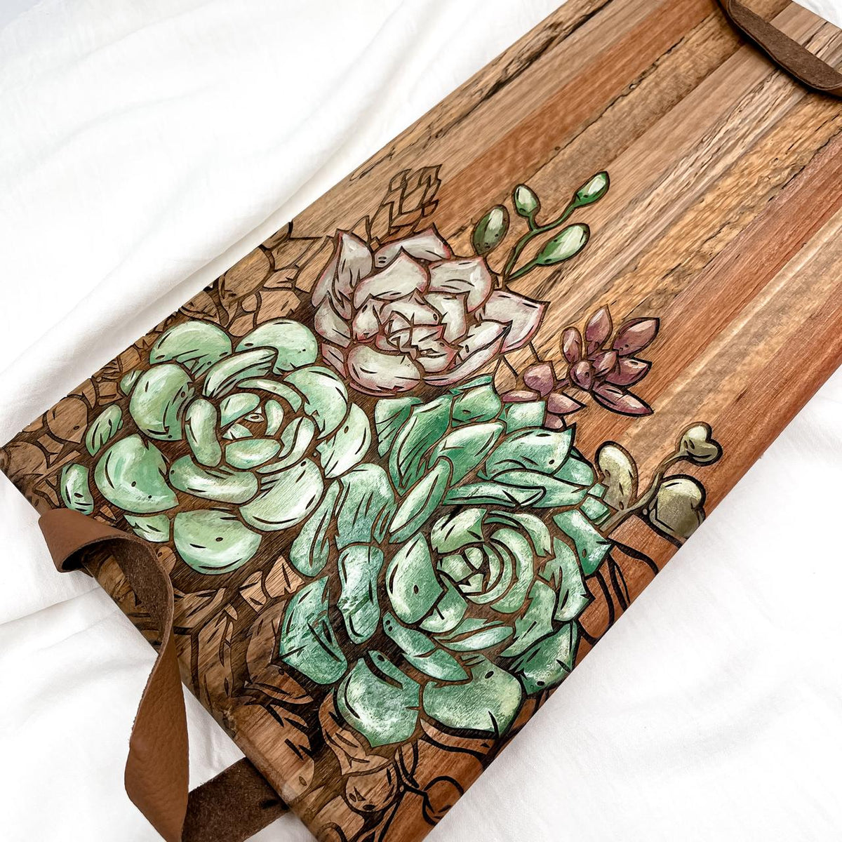 Houtbord | Vetplant – Skoonsus SS