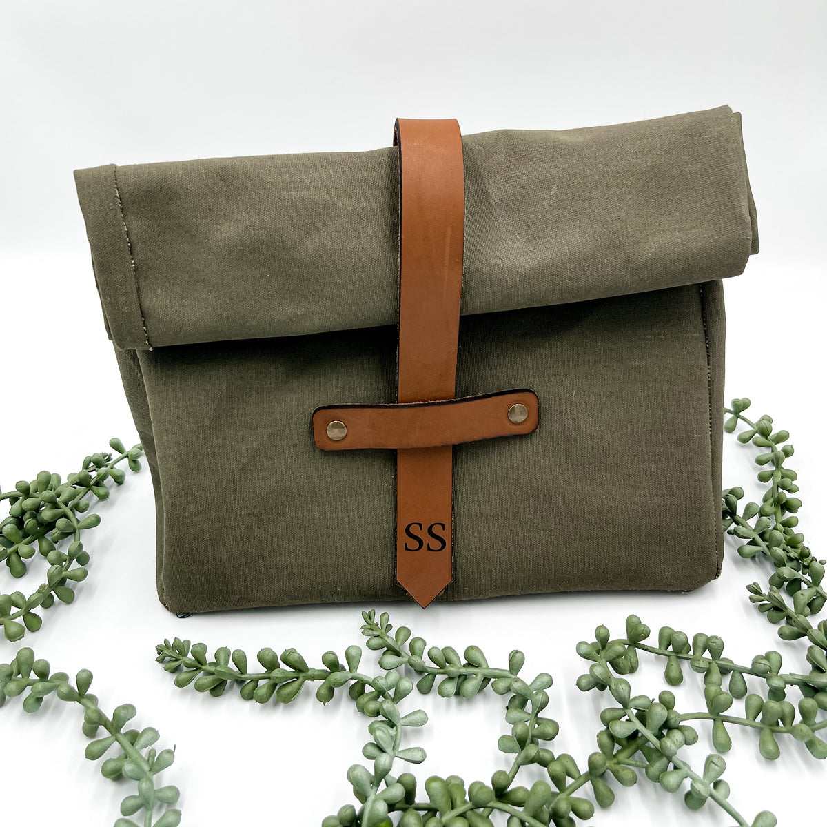 Canvas en Leer Sakkie – Skoonsus SS